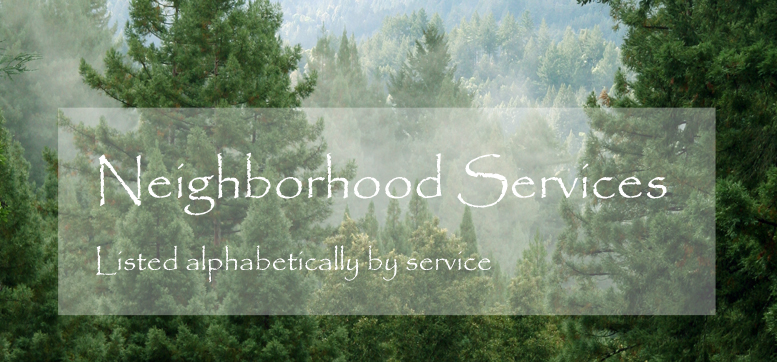 Neighborhood Services/Assistance